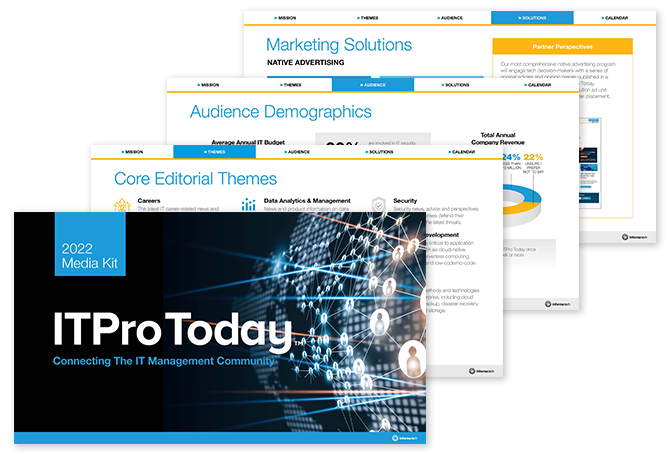 ITPro Today | Media Kit | Advertise With Us